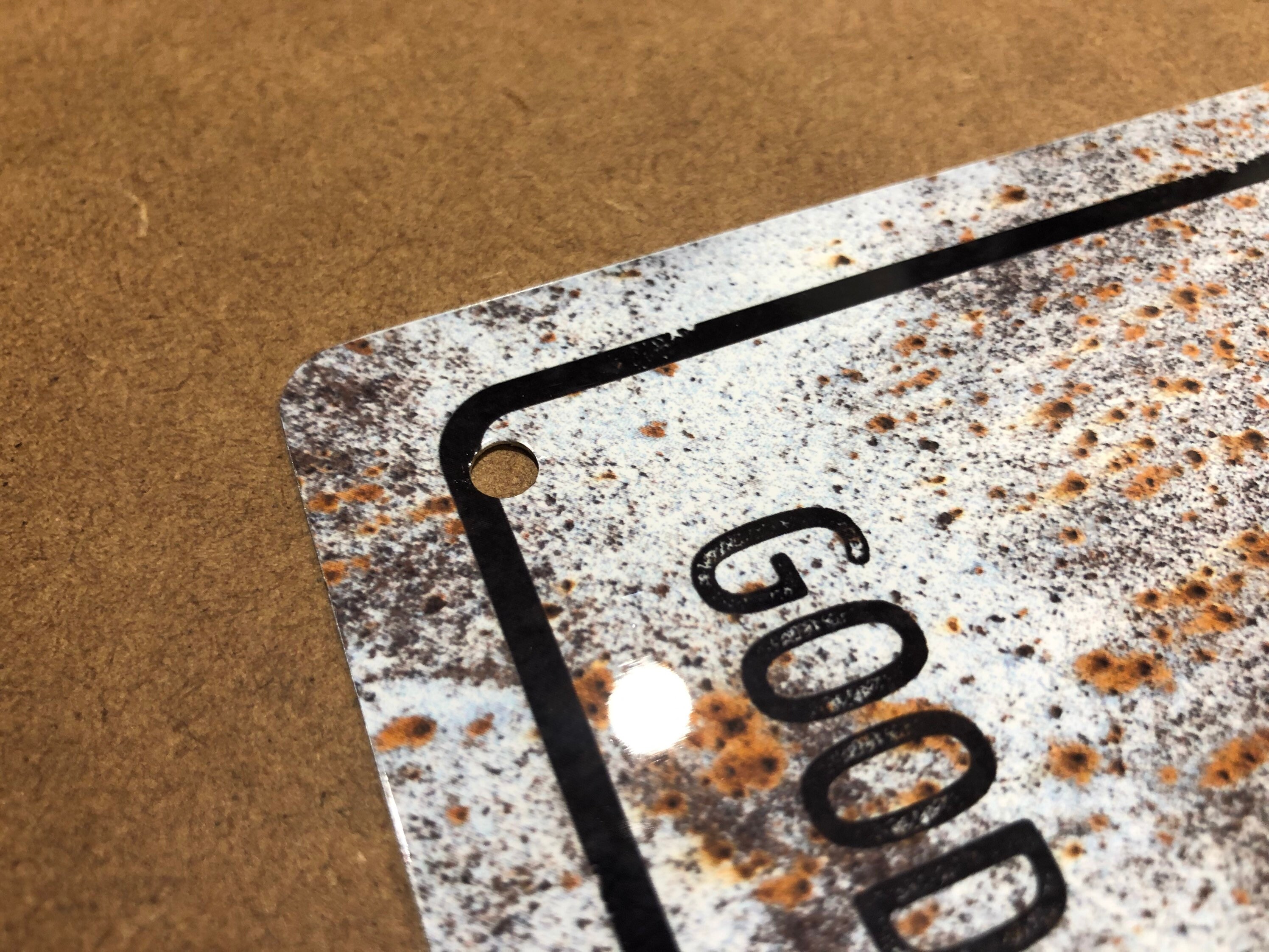 BBQ & Bar Tin Sign Personalised Metal Sign Rusty Unique | Etsy UK