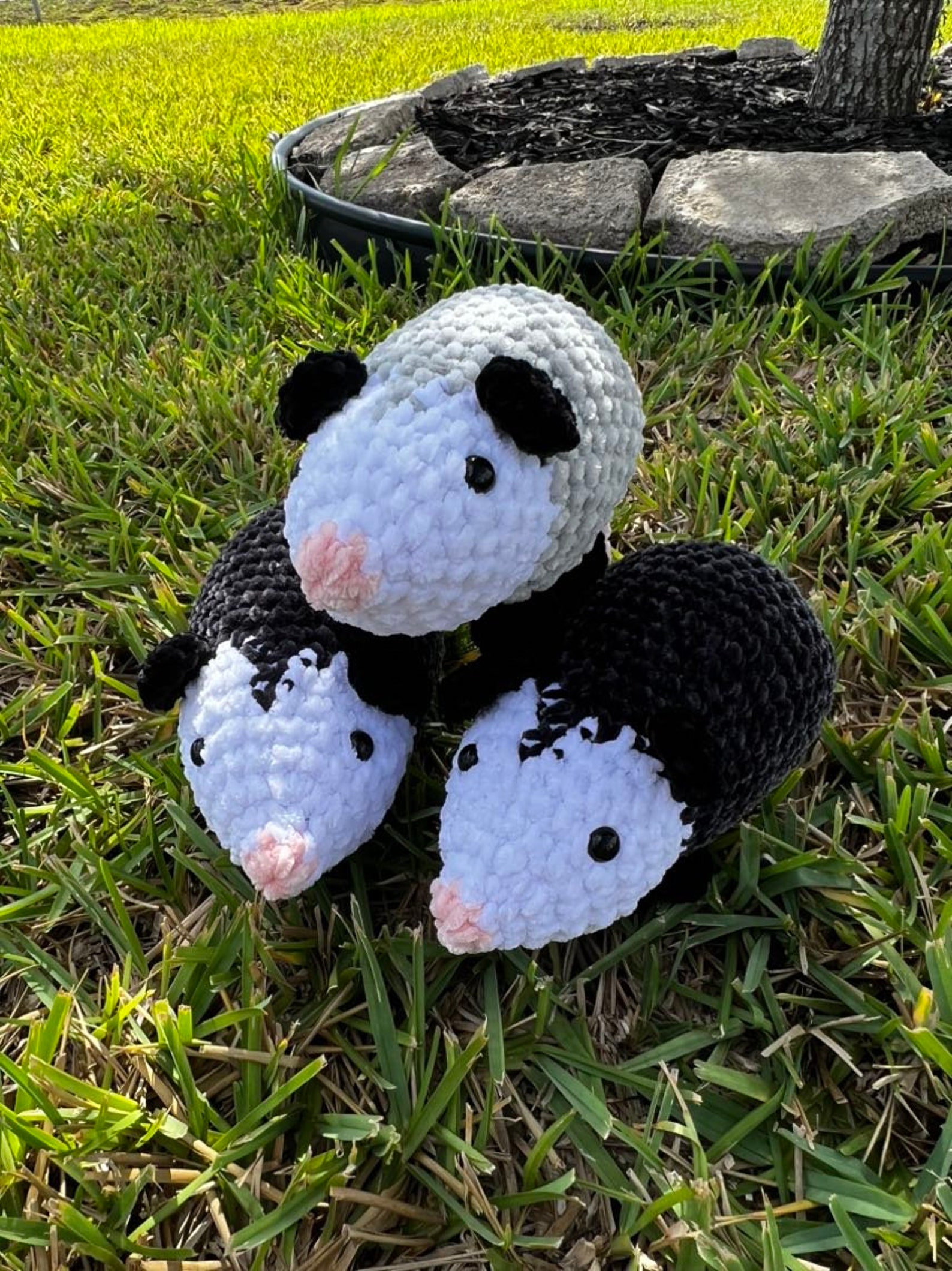 Crochet Possum Possum Plush Chubby Possum Opossum Plush - Etsy