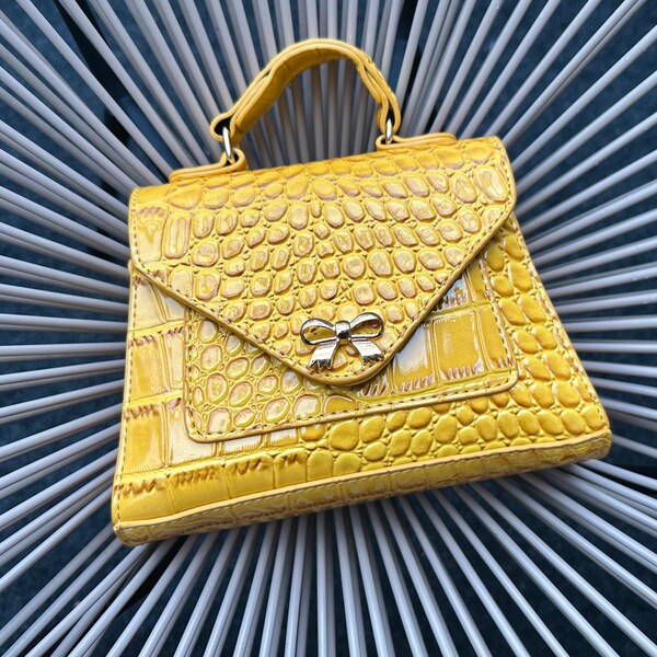 Yellow Clutch - Etsy