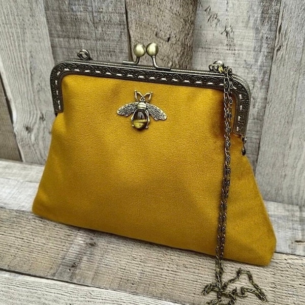 Mustard Handbag - Etsy
