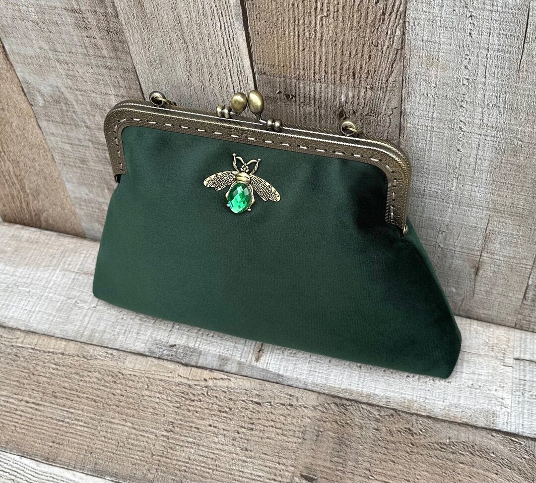 Green Clutch Bag. Green Evening Bag. Handbags for Women.purse Bags for ...
