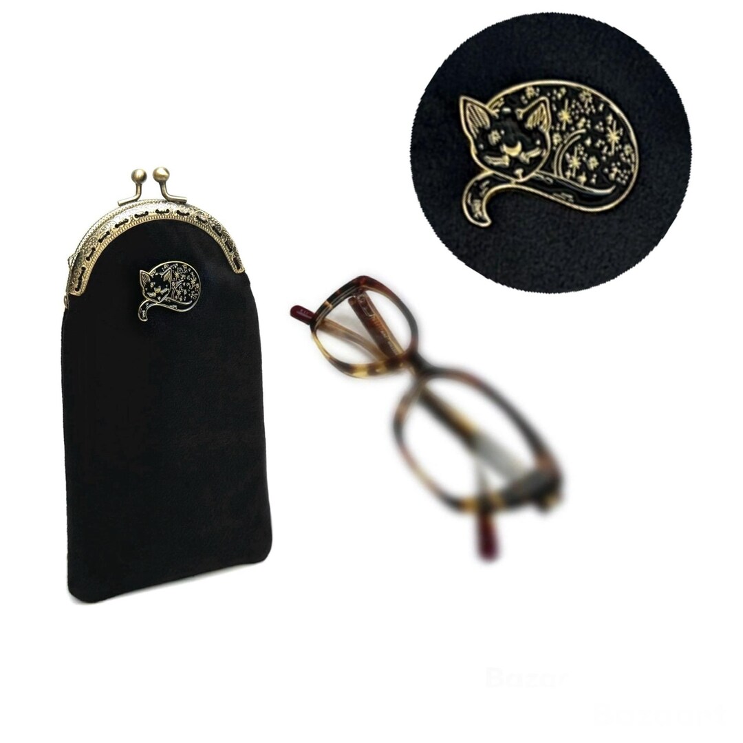 Gothic Glasses Case. Witch Glasses Case. Soft Glasses Case. Mystical ...