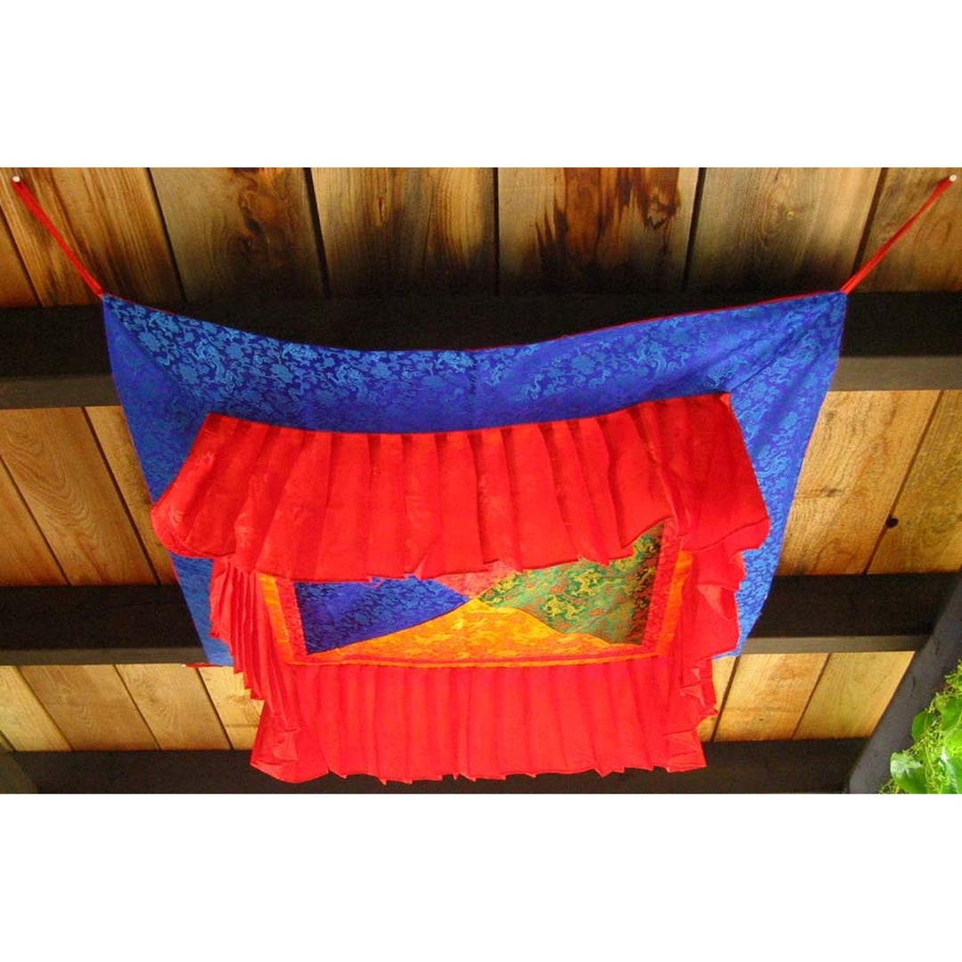 Canopy - Buddhist-tibetan Ceiling Hanging for Altar - Handmade From ...