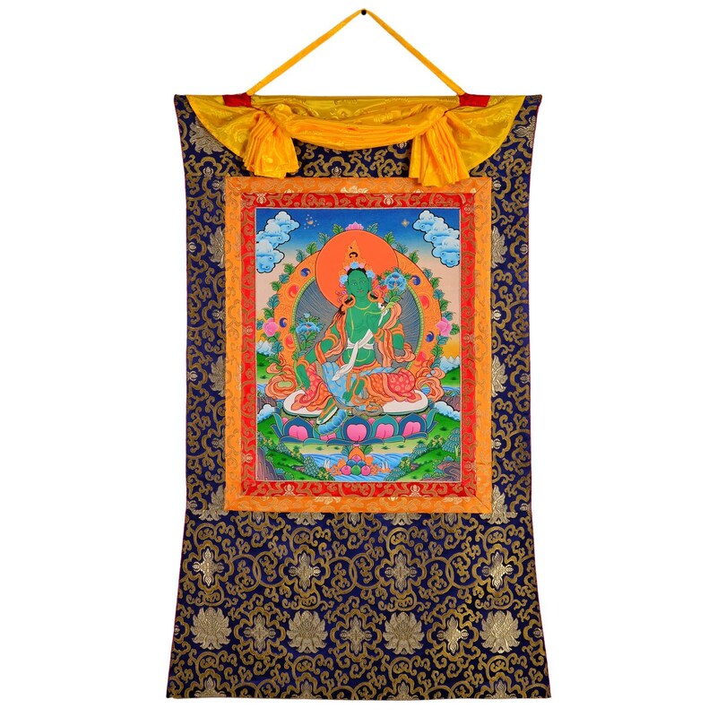 Tibetan Thangka - Etsy