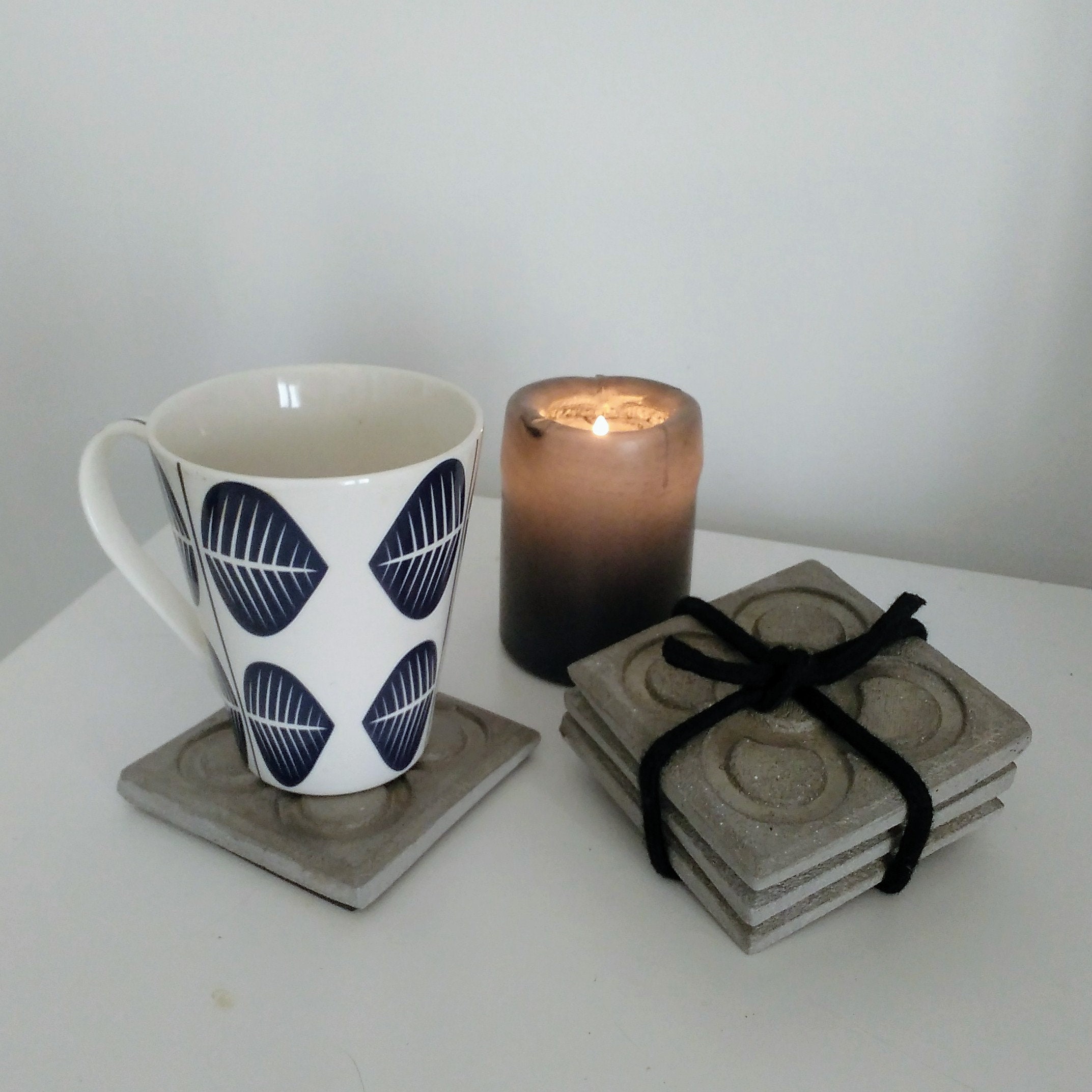 3 Panot Coasters From Barcelona Yumilab Barcelona Flower - Etsy