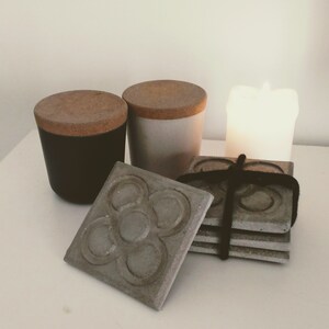 3 Panot Coasters From Barcelona, Yumilab, Barcelona Tile, Concrete ...