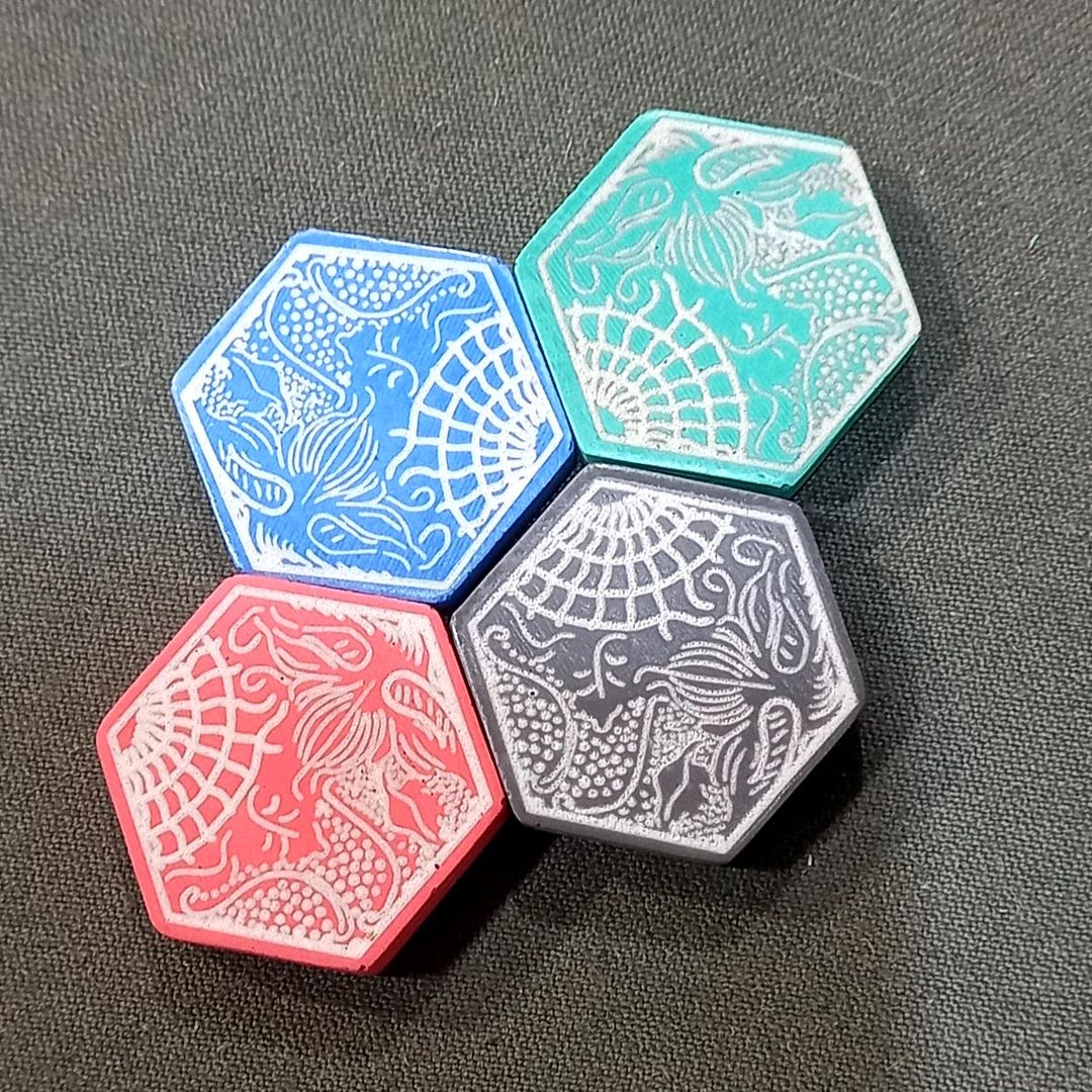 4 Mini Gaudí Tile Magnets, Gaudí Tile, Tile, Farewells, Weddings ...