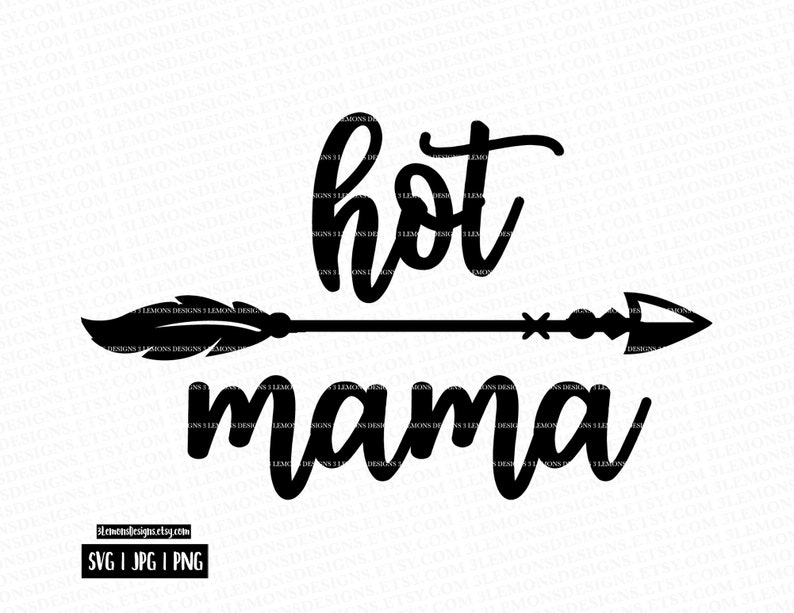 Hot Mama Svg Mom Svg Gift for Mom Mom Designs Worlds Best | Etsy
