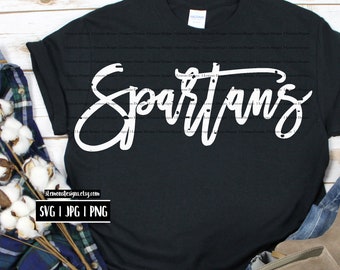 Go Spartans Svg - Etsy