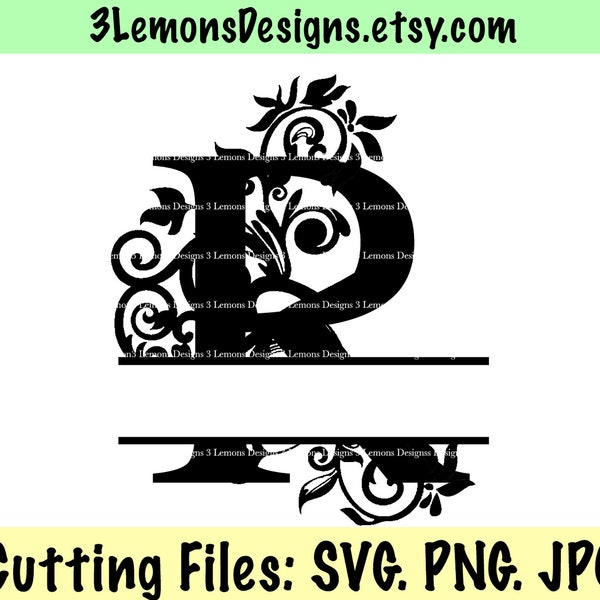 Split Letter a Svg - Etsy