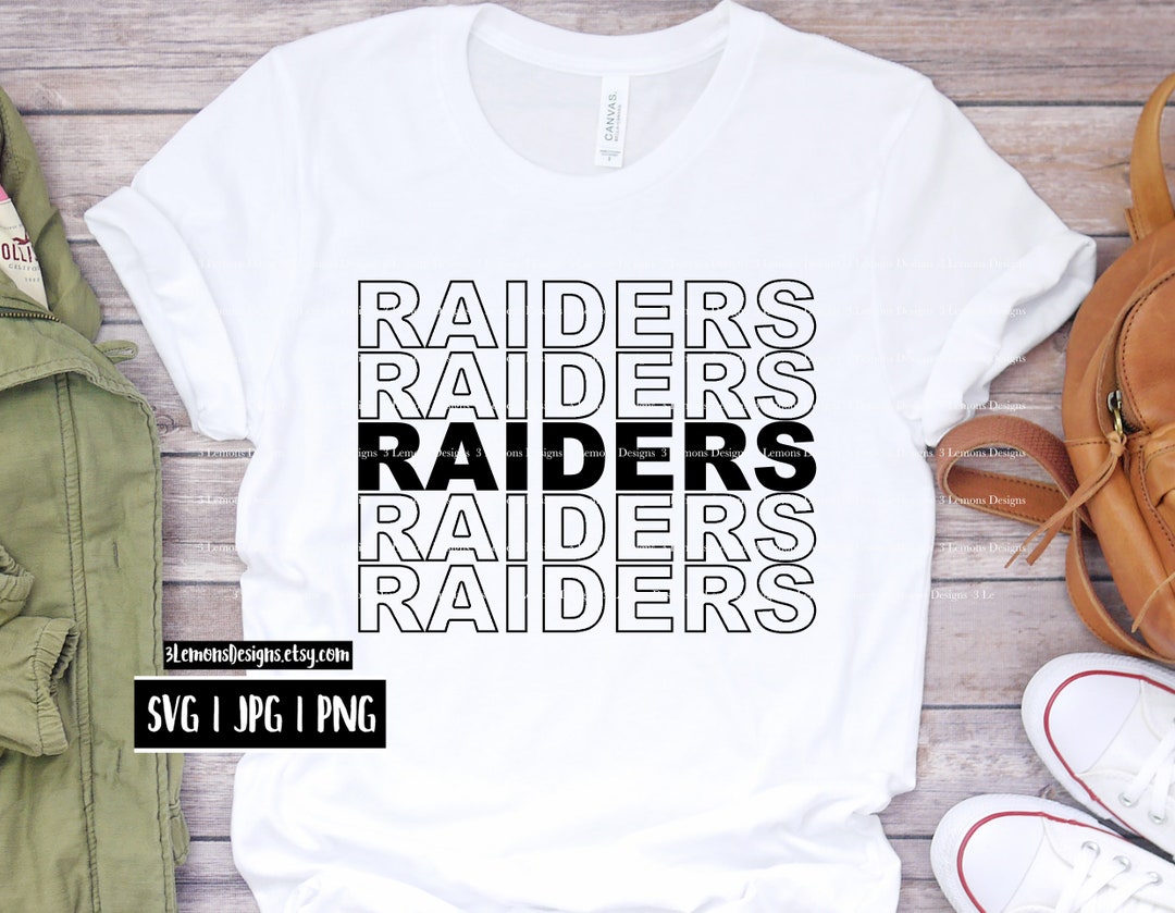 Go Raiders SVG, Football Basketball Soccer Tennis Lacrosse Volleyball ...