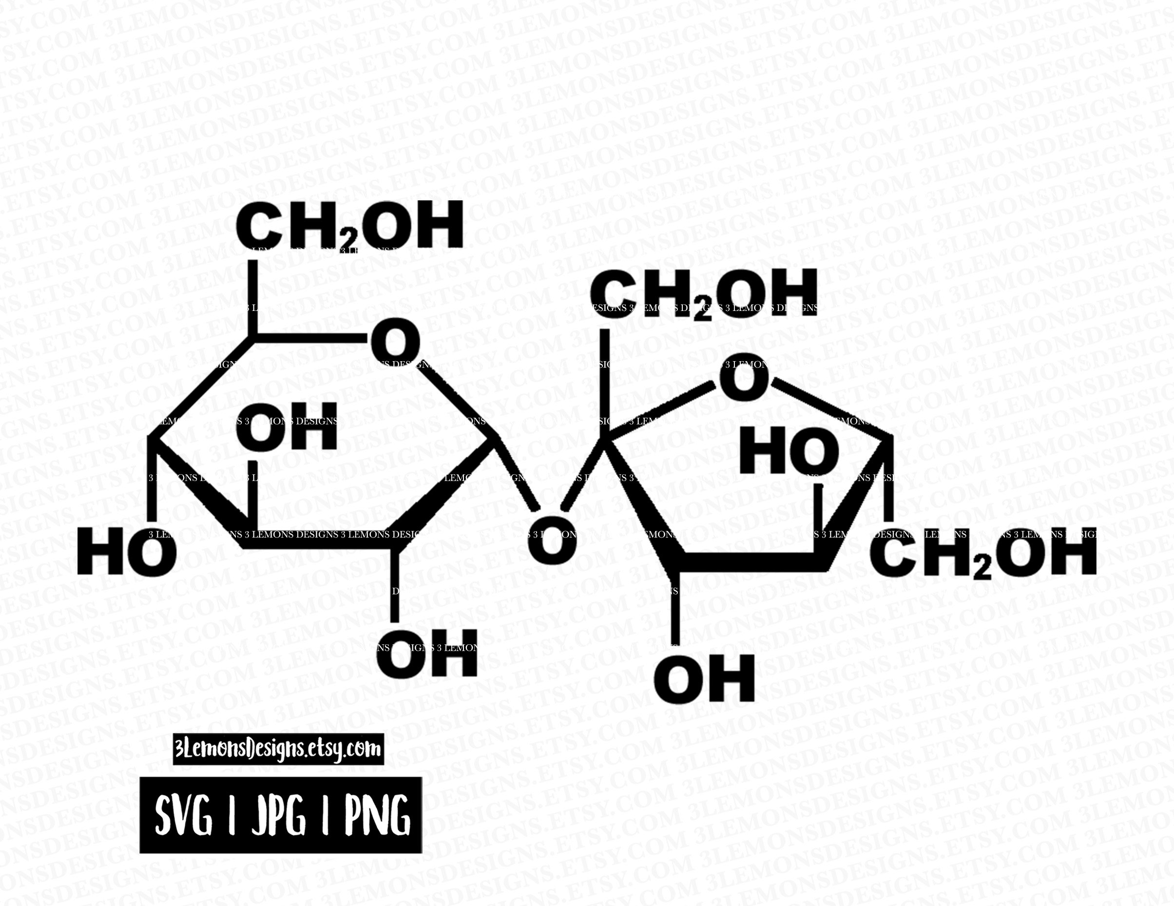 Sugar Molecular Structure