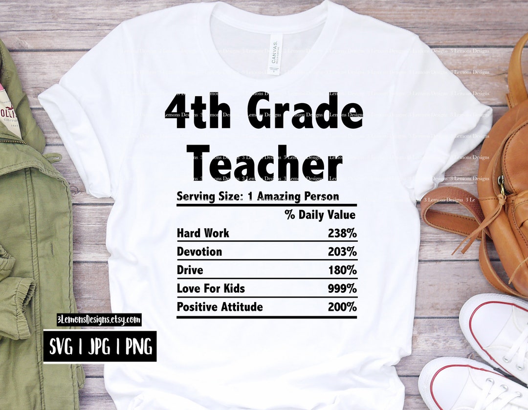 4th Grade Teacher Gift Gift for Teacher Teacher - Etsy