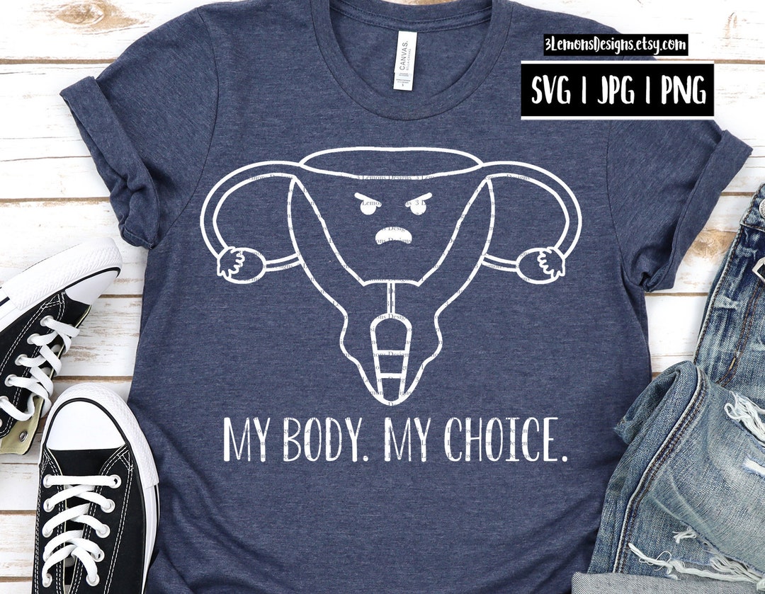 Uterus SVG, My Body My Choice Pro-choice Elephant in the Womb ...