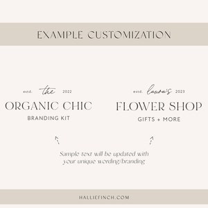 Premade Branding Kit, Professional Brand Design, Brand Kit for Small ...