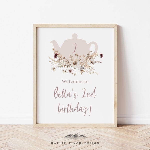 Tea Party Signs - Etsy