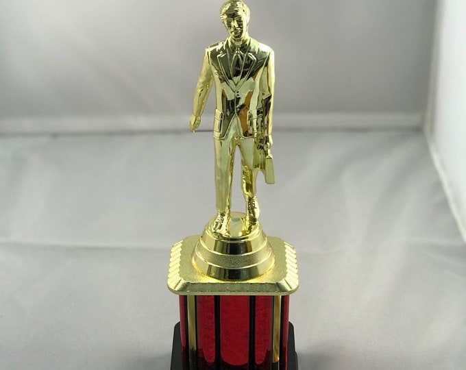 The Office Dundie Trophy Award TV Dunder Mifflin Dundee 10 1/2" Dunde ...