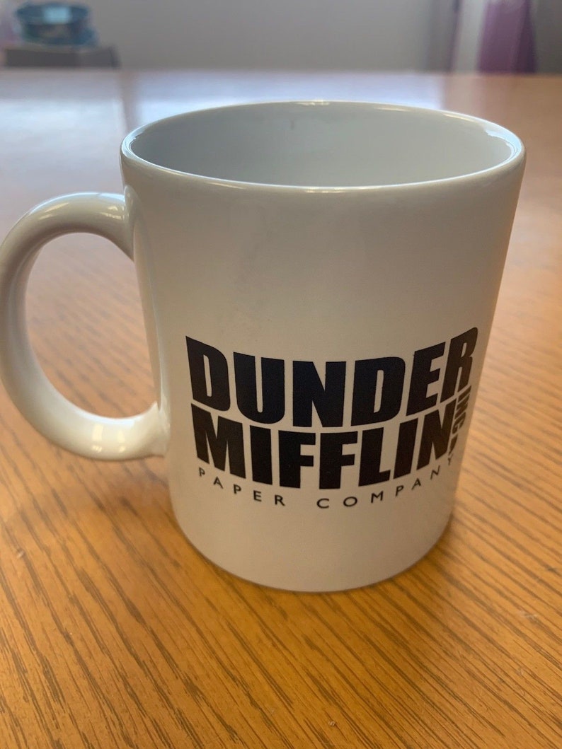The Office, Dunder Mifflin, World's Best Boss Coffee Mug New Scranton ...