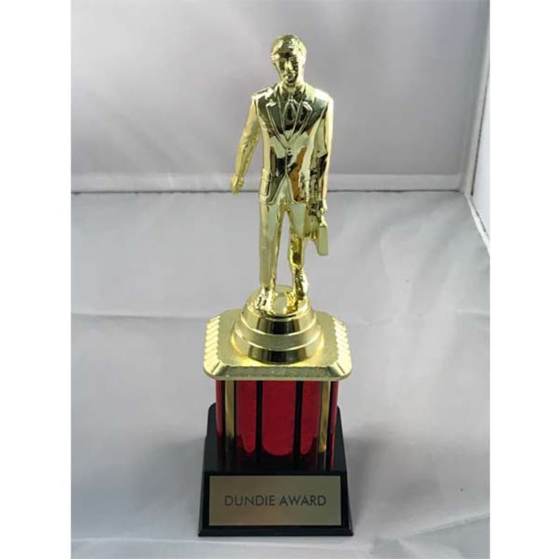Custom Dundie Trophy Award with your title The Office TV | Etsy