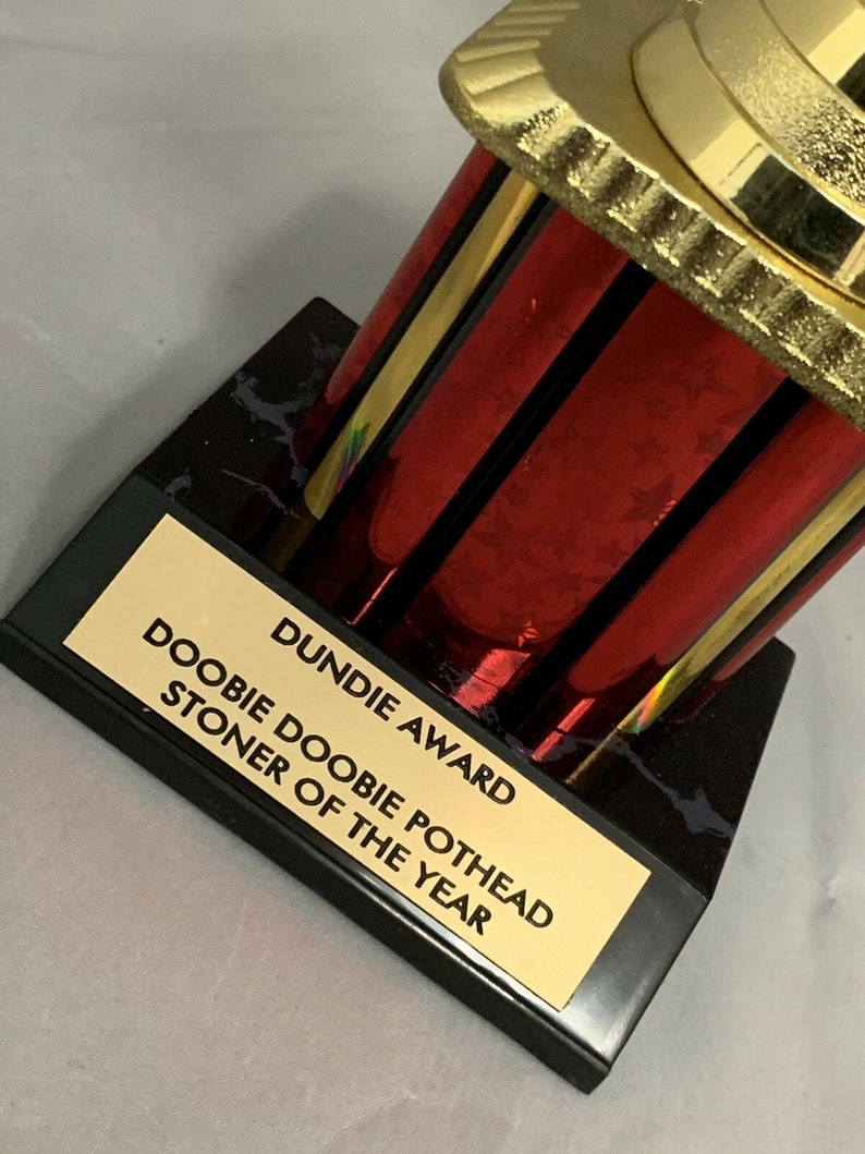 Custom Dundie Trophy Award with your title The Office TV | Etsy