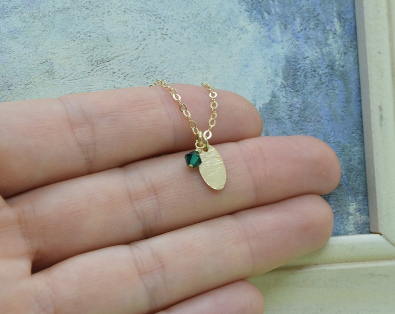 Small Gold Charm Necklace, Textured Linen Patterned Oval Pendant, Tiny ...