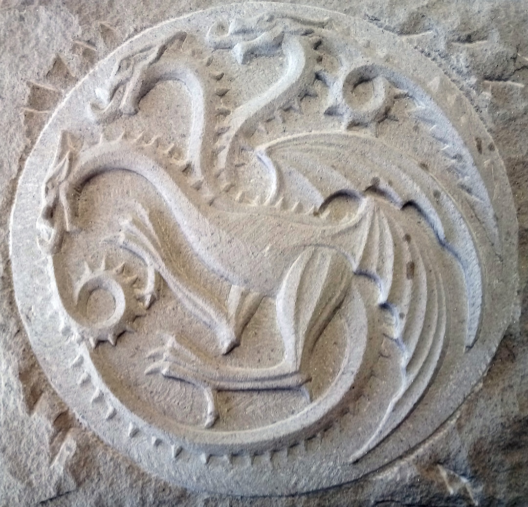 Game of Thrones, Targaryen Shield Plate, Coat of Arms, House Coat of ...