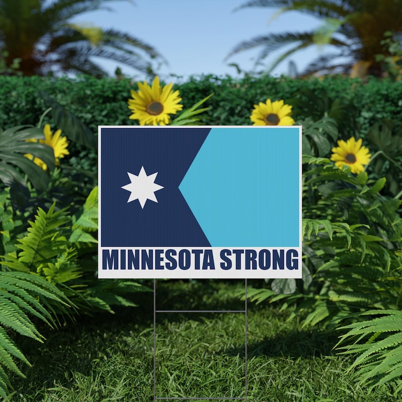 Minnesota Strong Sign - Etsy