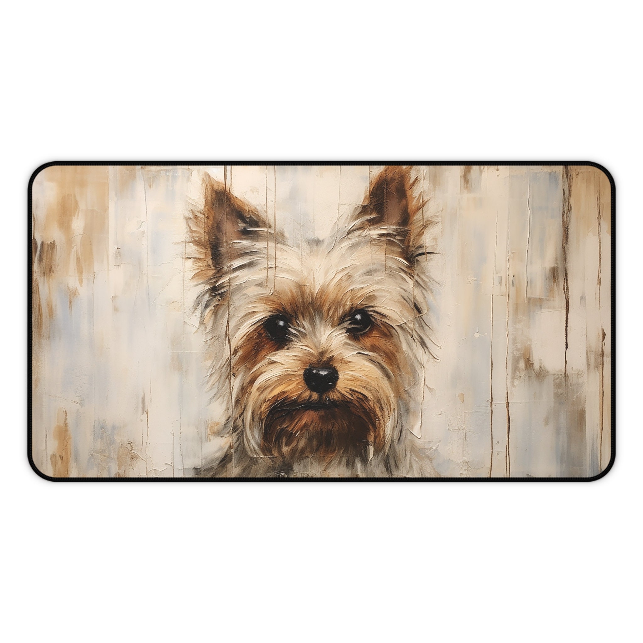 Cute Yorkie Mouse Pad, Yorkie Mom Desk Mart, Unique Yorkie Gift, Extra ...