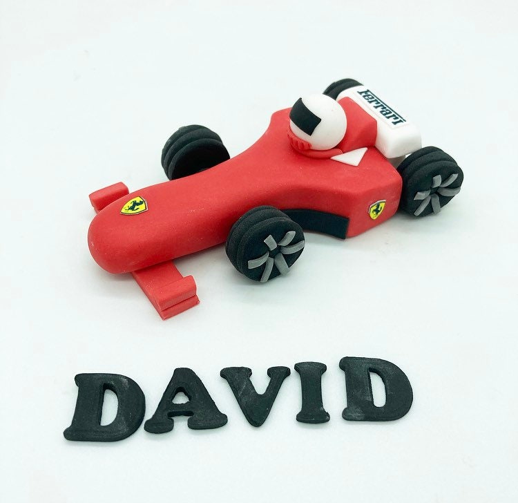 Ferrari Car Cake Topper Tutorial F1 Ferrari Cake Topper, 46% OFF