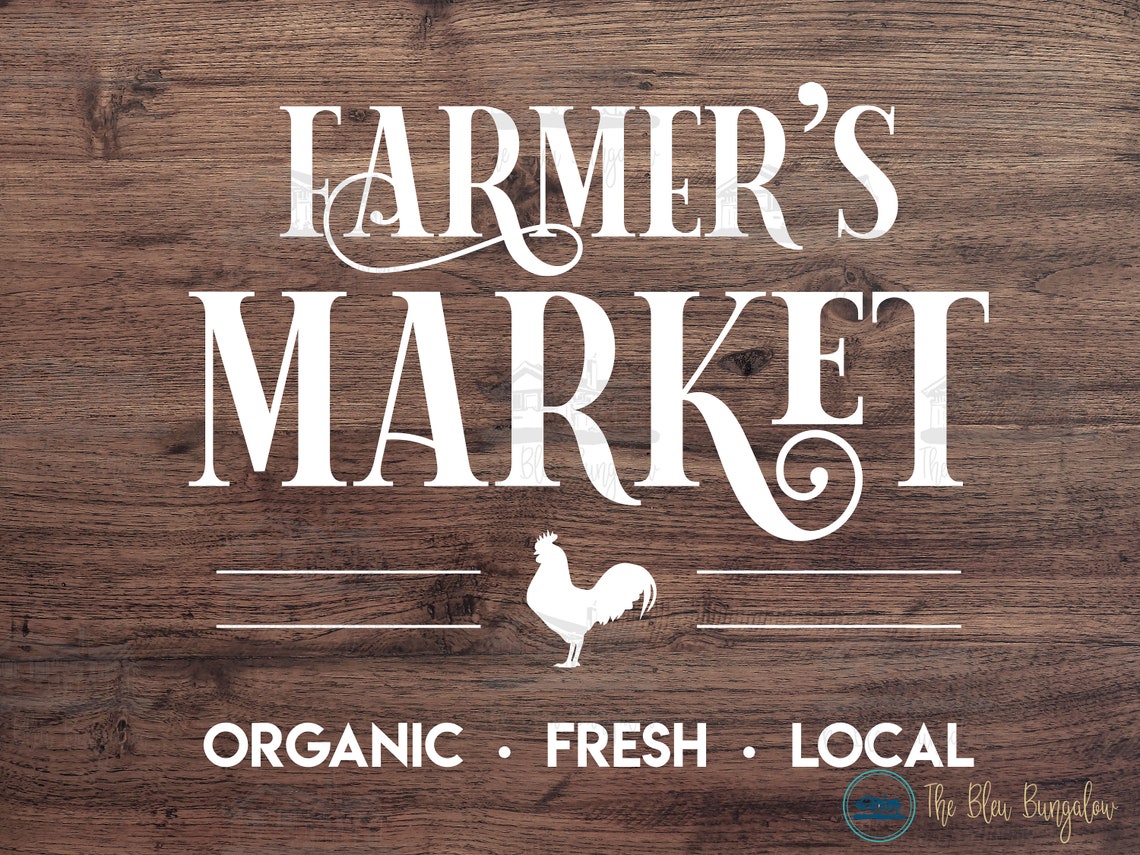 Farmer's Market SVG Farmers Market SVG Pillow Cover Svg - Etsy