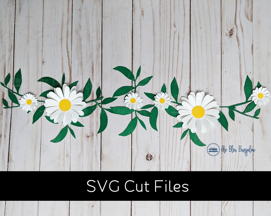 Daisy SVG, Daisy Svg Files for Cricut, Cricut Flower SVG, Flower ...