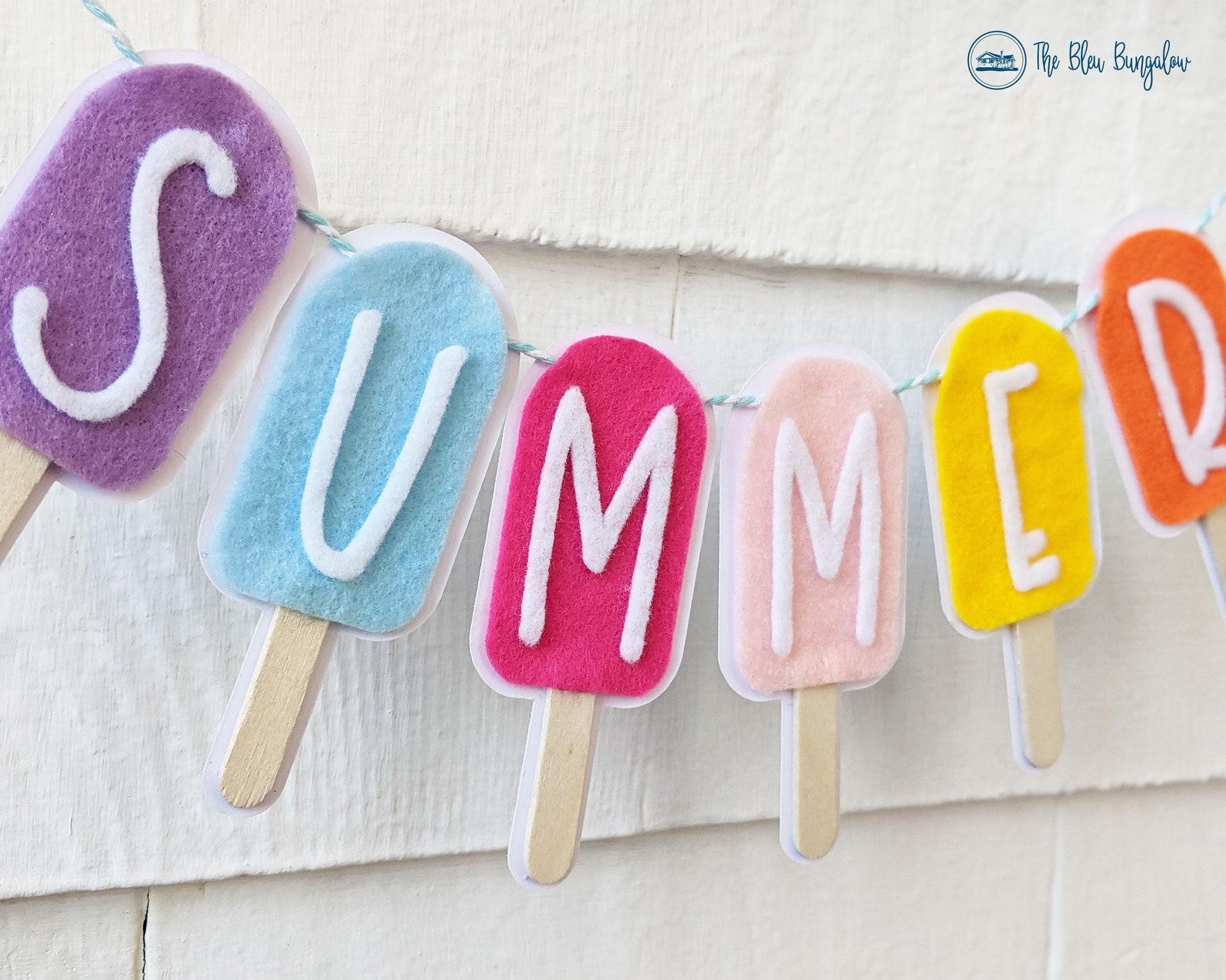 Popsicle Banner SVG Popsicle Garland Popsicle SVG Summer | Etsy