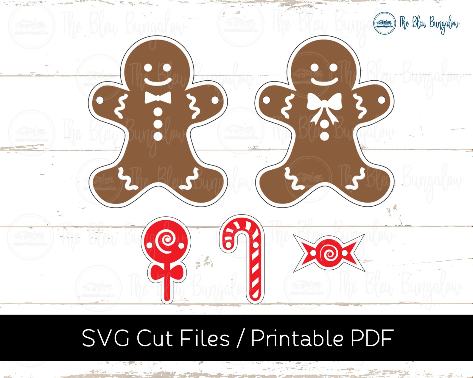 Gingerbread SVG Gingerbread SVG Cut File Gingerbread Man | Etsy