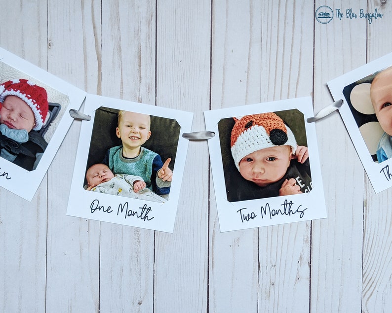 Photo Banner 1st Birthday Photo Banner First Birthday - Etsy