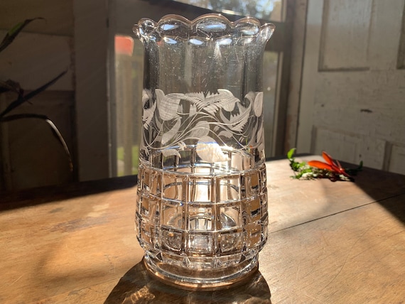 Gorgeous Antique EAPG Riverside Glass Works No. 300 Block - Etsy