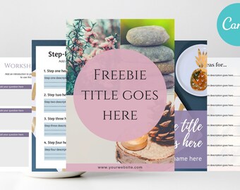 Workbook template | Etsy