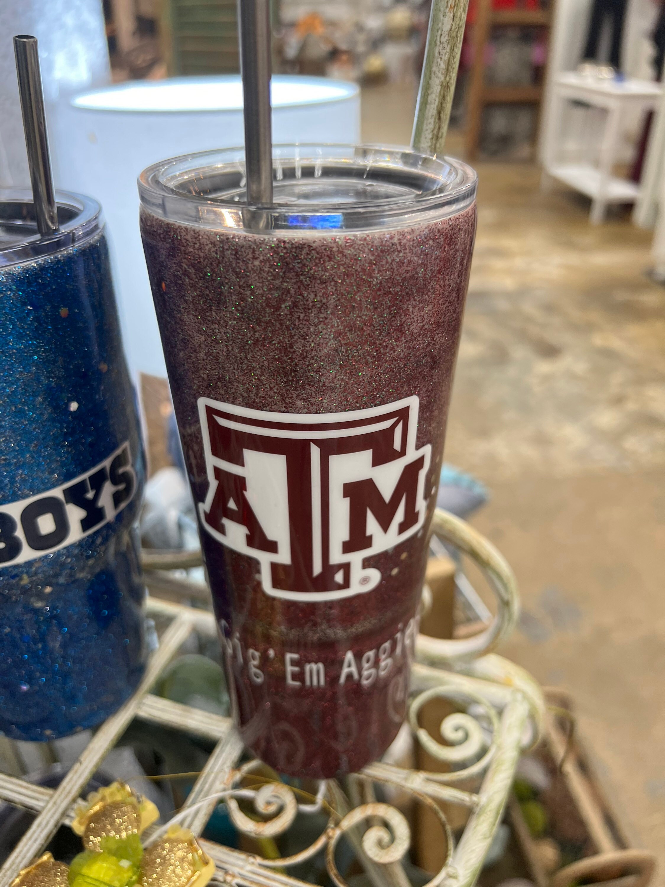 Texas ATM Aggies Tumbler - Etsy