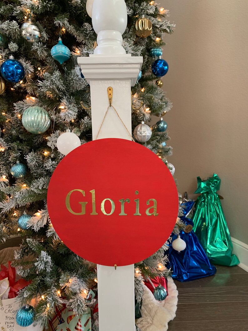 Wood Post Banister Post Holiday Decor - Etsy