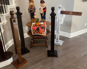 Wood Stocking Holder - Etsy