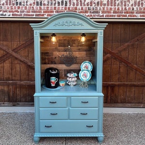 Coffee Armoire, Beverage Bar, Beverage Station, Wine Bar - Etsy