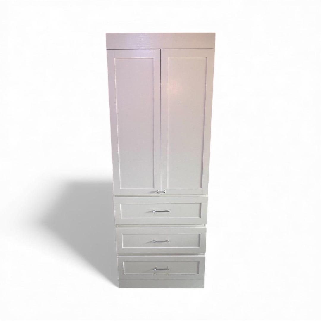 One Unit: Choose Your Dimensions/color Chiffarobe Cabinets, Wardrobe ...
