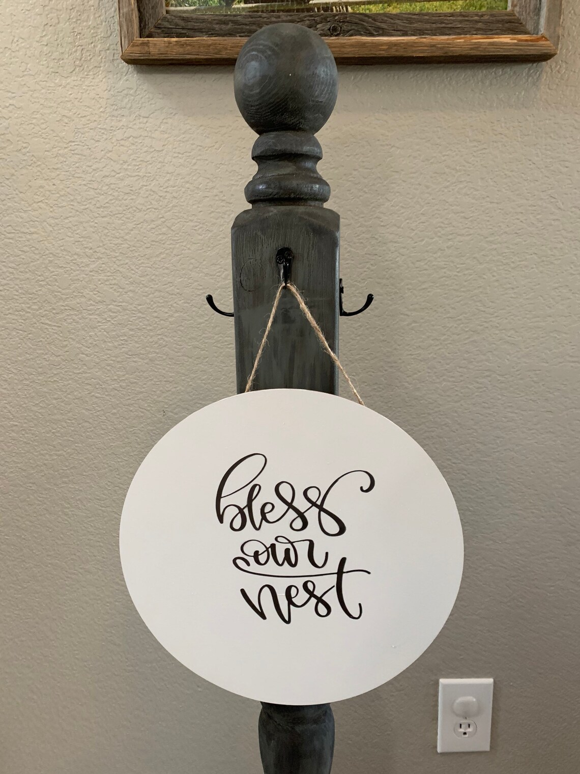 Wood Post Banister Post Holiday Decor - Etsy