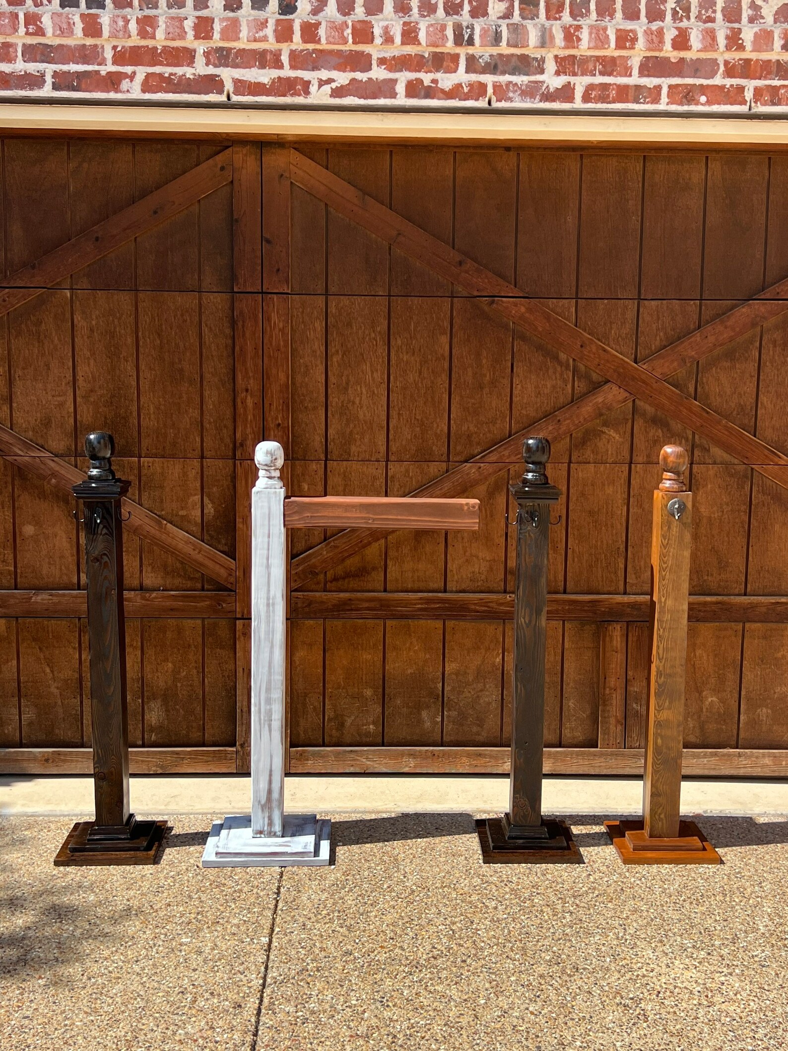 Wood Post Stocking Holder Banister Post - Etsy