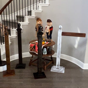 Wood Post, Stocking Holder, Banister Post - Etsy