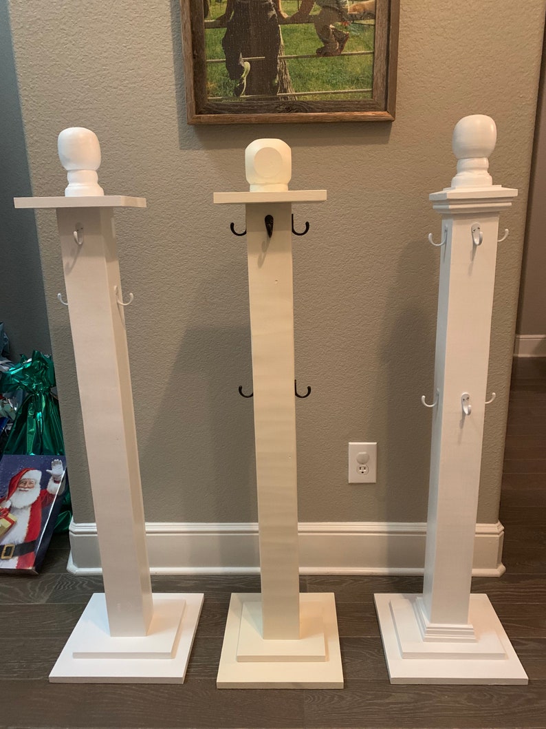 Wood Post, Banister Post, Front Door Decor, Stocking Holder - Etsy