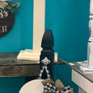 Wood Post, Banister Post With Sign - Etsy