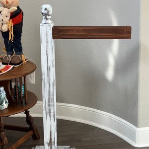 Wood Post Stocking Holder Banister Post - Etsy