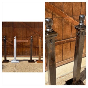 Wood Post, Stocking Holder, Banister Post - Etsy