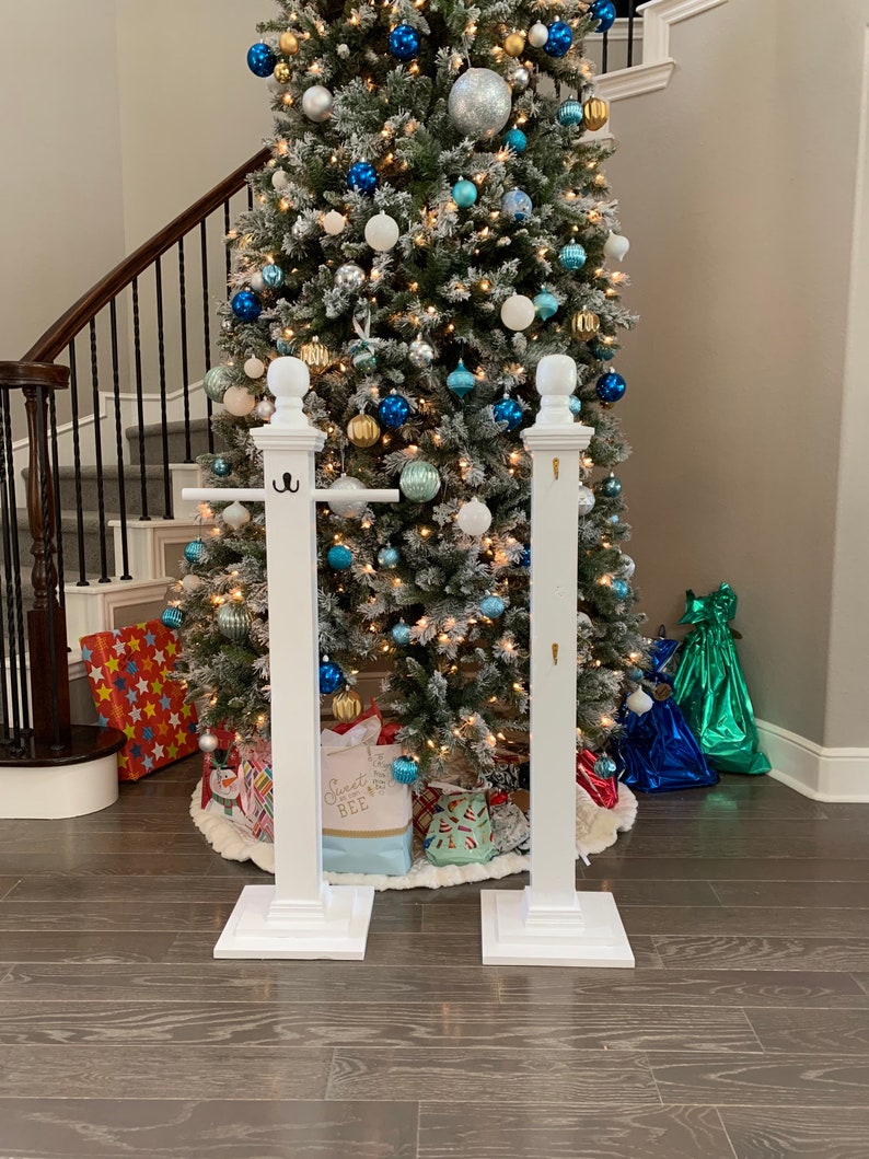 Wood Post Banister Post Holiday Decor - Etsy