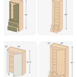 Bespoke Cabinets, Wardrobe Armoires and Storage, Bedroom/kitchen ...
